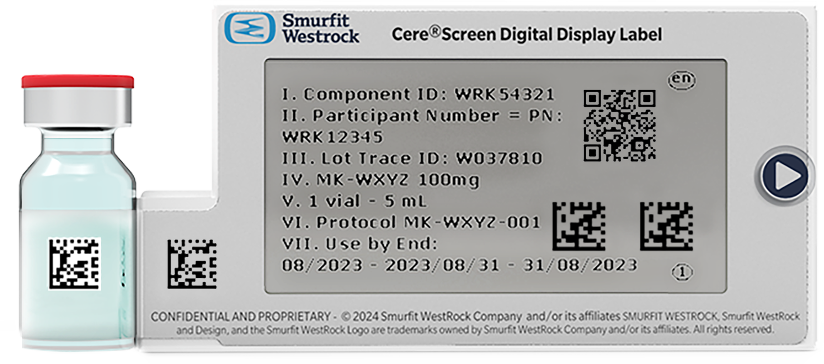 Digital Display Label (DDL) - ECCT